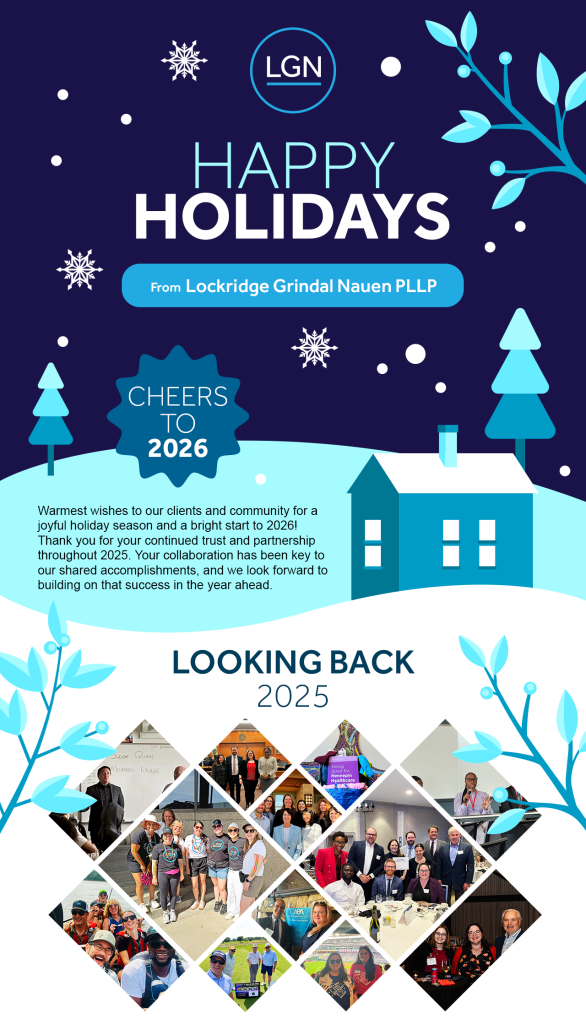 Happy Holidays 2025! Happy Holidays — Looking Back at 2025 | Lockridge ...