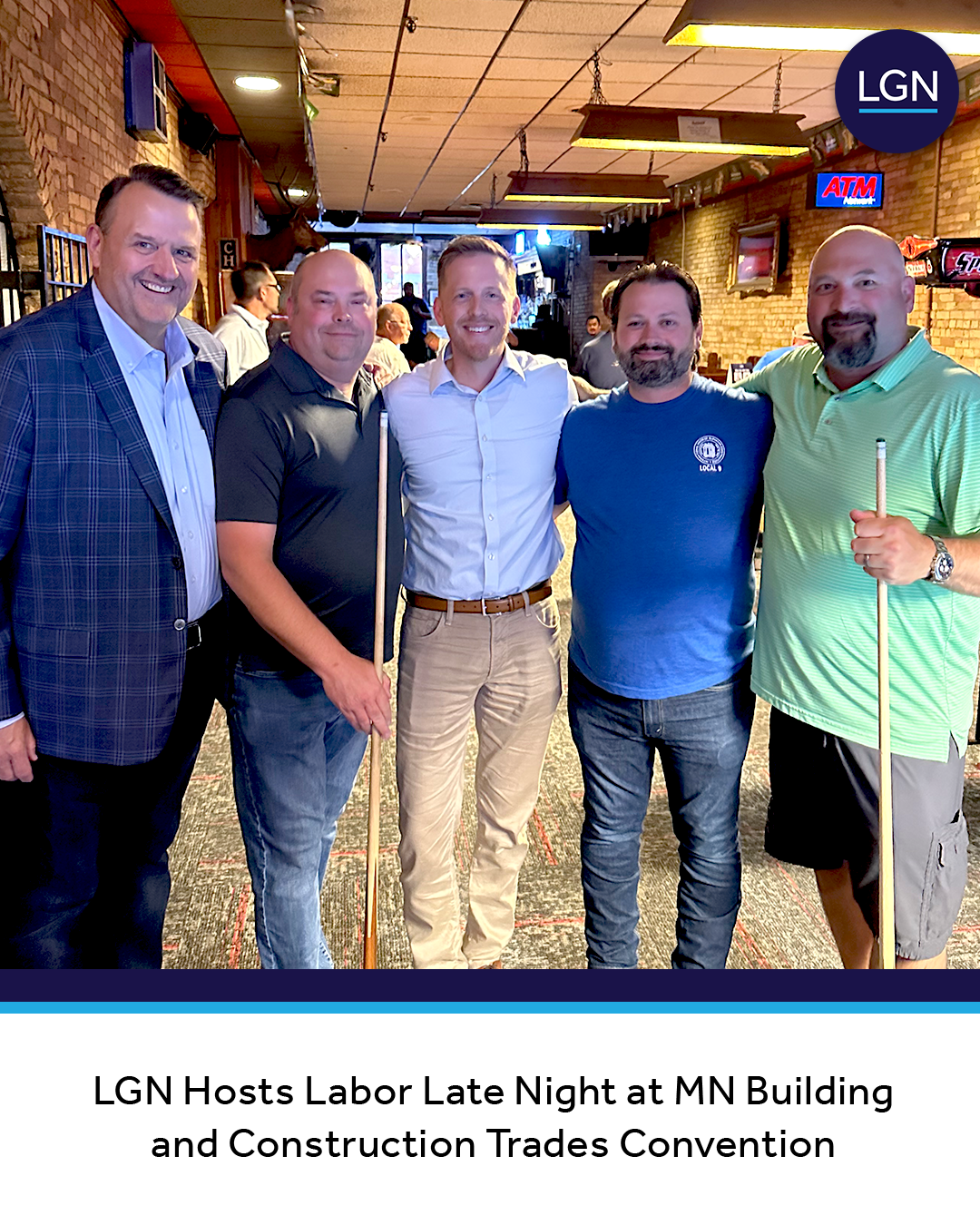 LGN Hosts Labor Late Night | Lockridge Grindal Nauen PLLP