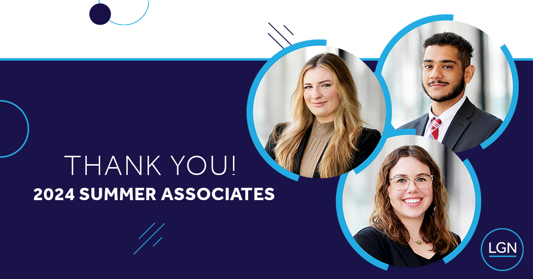 2024 LGN Summer Associate Program | Lockridge Grindal Nauen PLLP